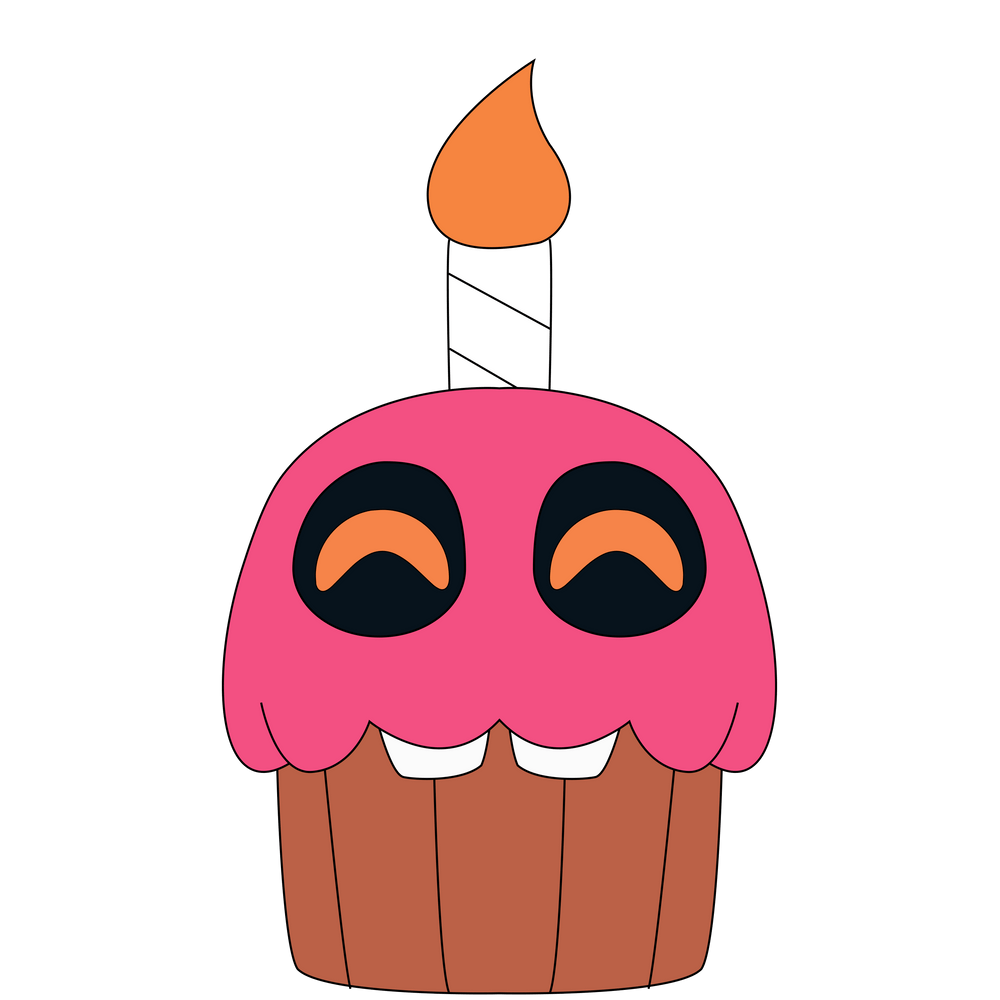Cupcake Shoulder Rider 6IN Youtooz Collectibles Cupcake Shoulder Rider 6IN Youtooz Collectibles